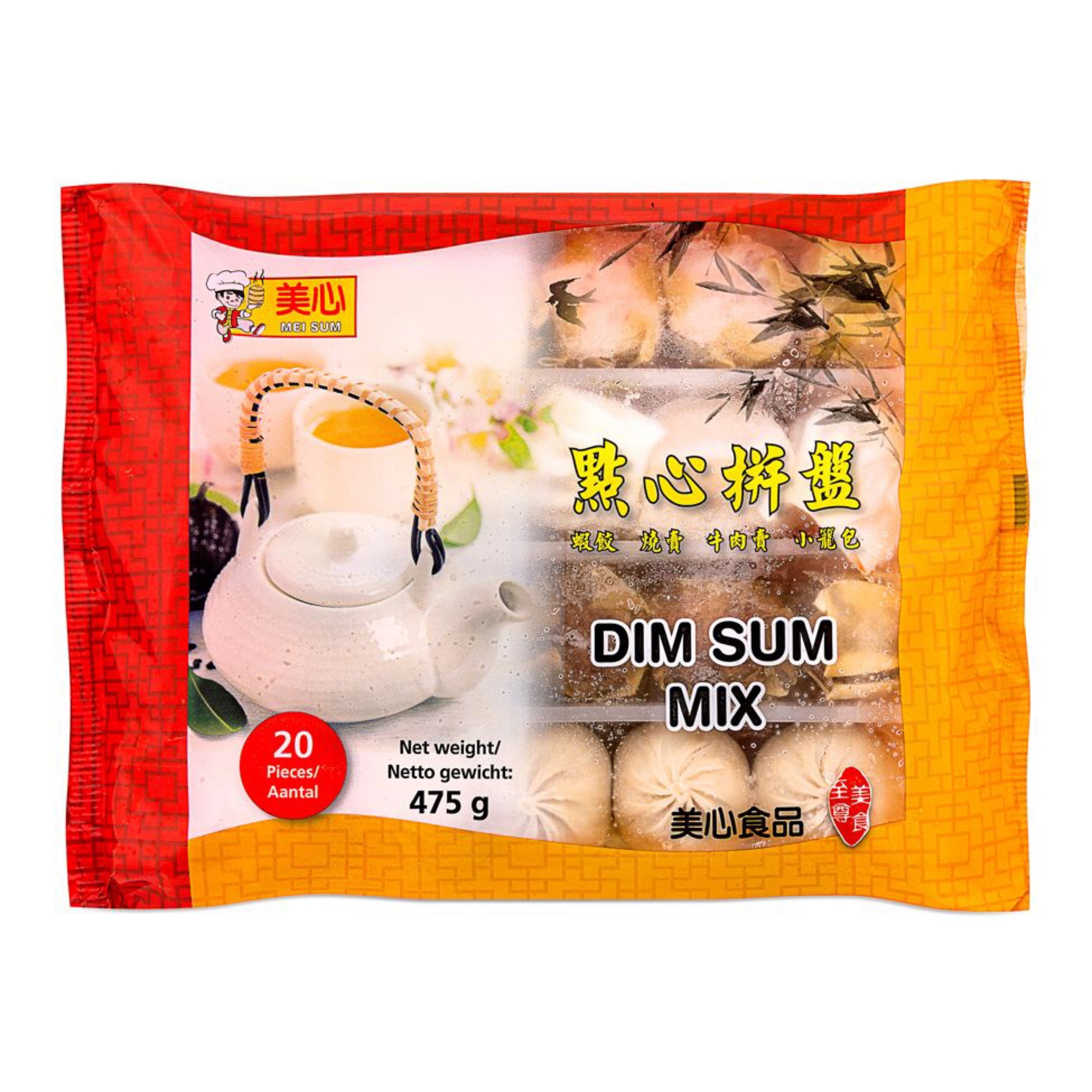 美心点心拼盘 475g MS Dim Sum Mix Platter 20pcs | UNIMART ASIAN SUPERMARKET