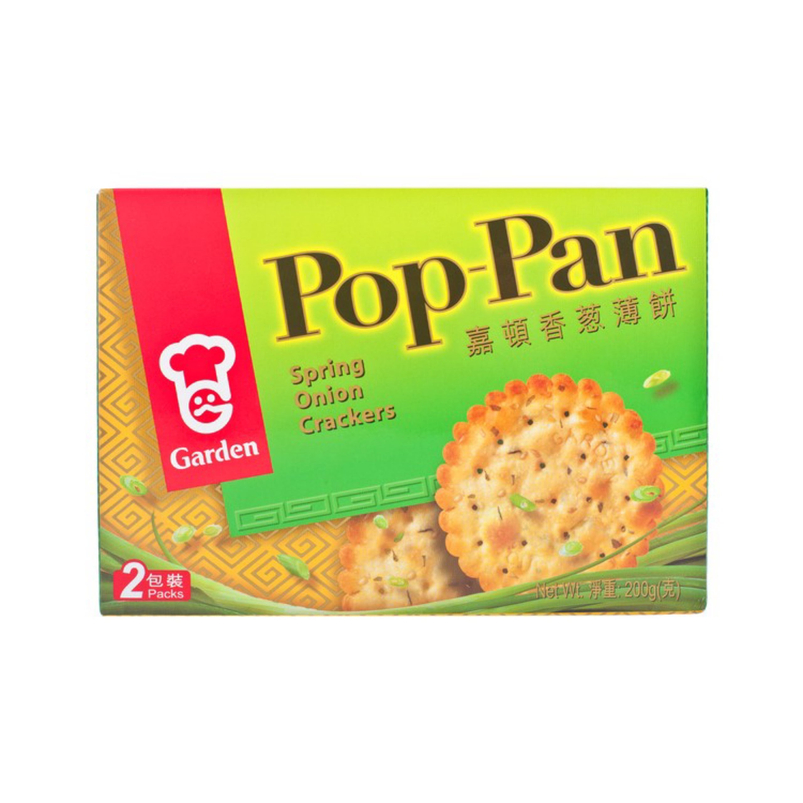 嘉顿香葱薄饼 200g Garden Spring Onion Pop Pan Crackers 200g | UNIMART ASIAN ...