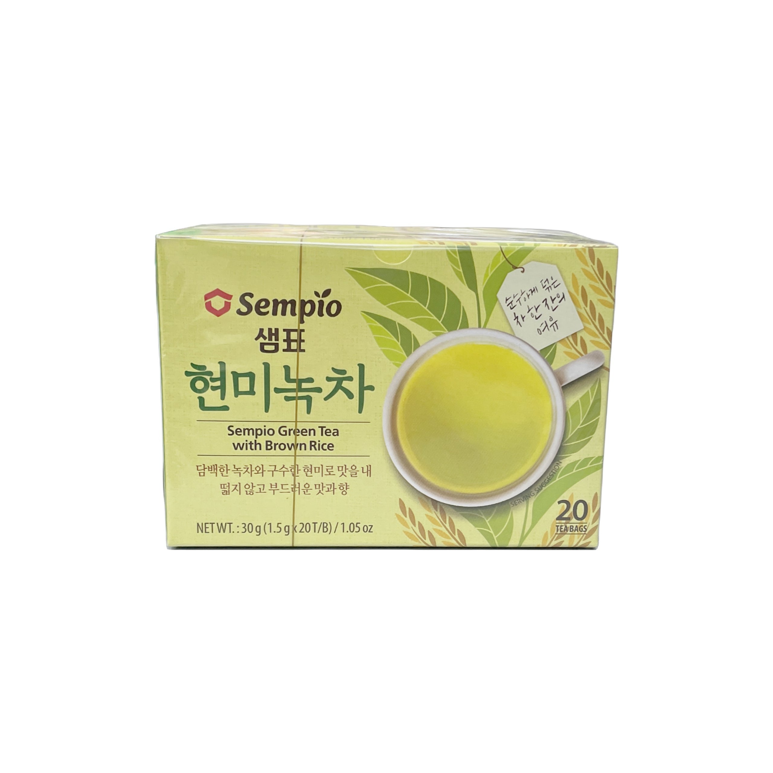 Sempio糙米绿茶 1.5g ️20 Sempio Green Tea With Brown Rice Tea | UNIMART ...