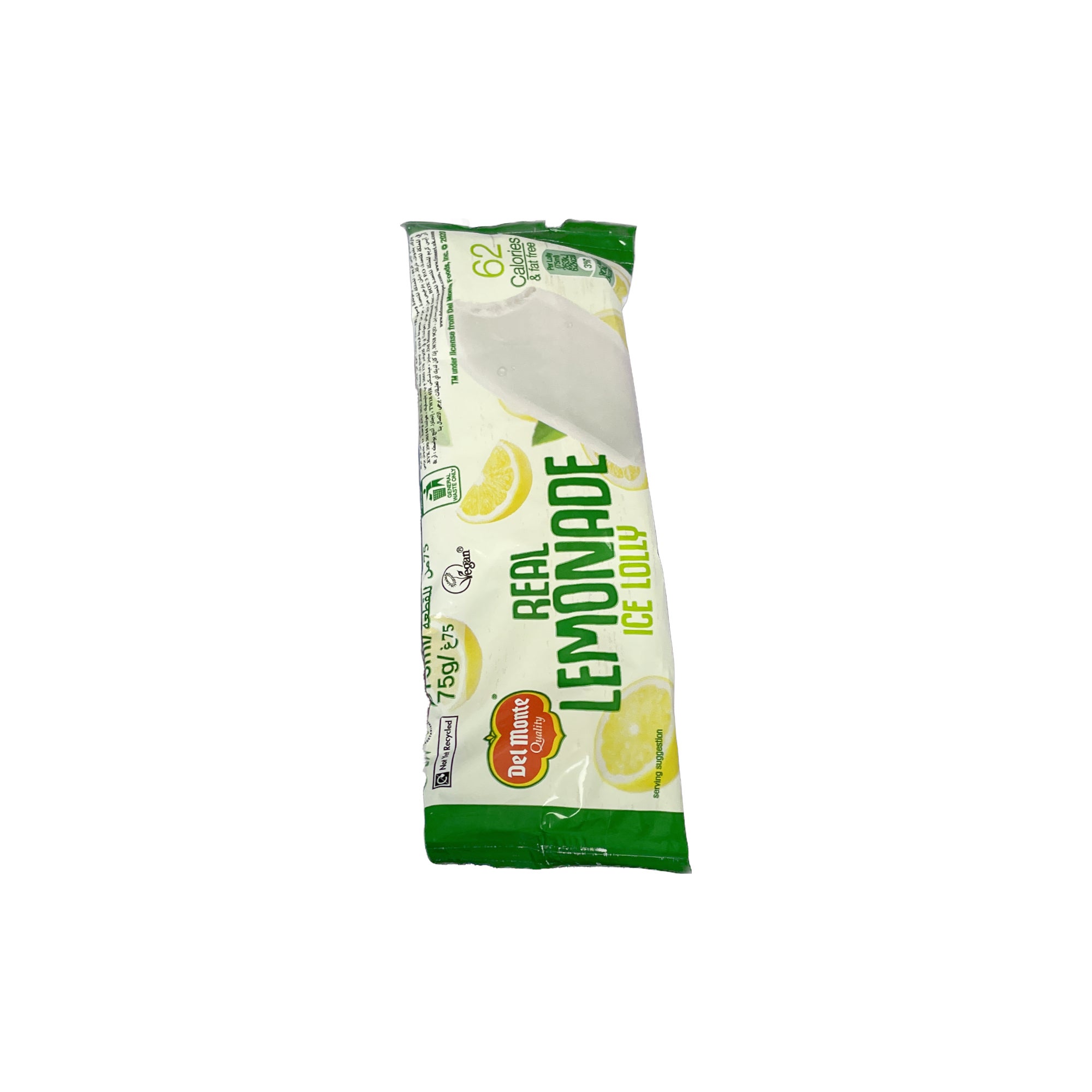 德尔蒙特雷亚尔柠檬水冰棍 75g Del Monte Real Lemonade Ice Lolly | UNIMART ASIAN ...