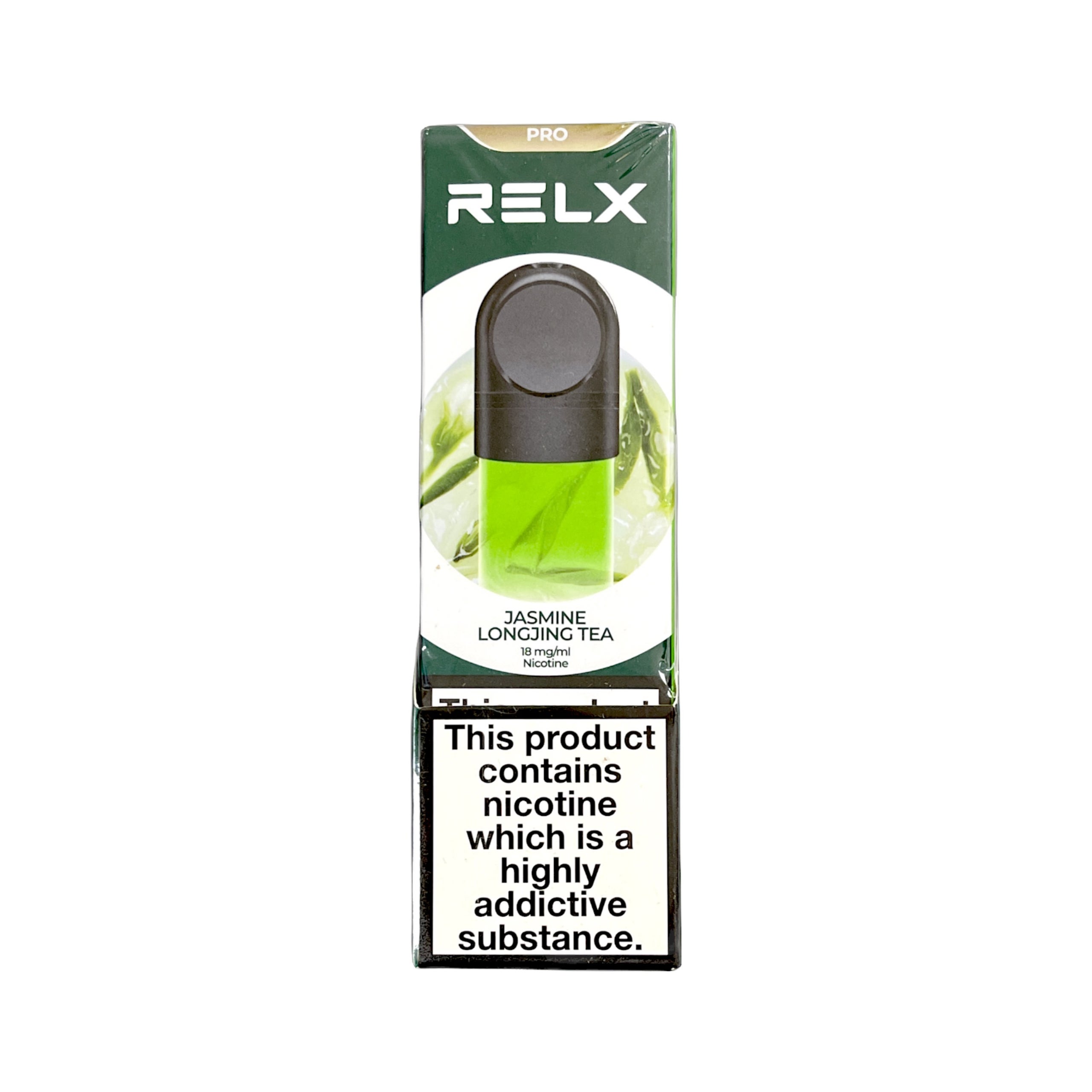 RELX 电子烟烟弹 两颗装 茉莉龙井茶 RELX Pro Infinity Cotton Pods Jasmine Longjin Tea ...