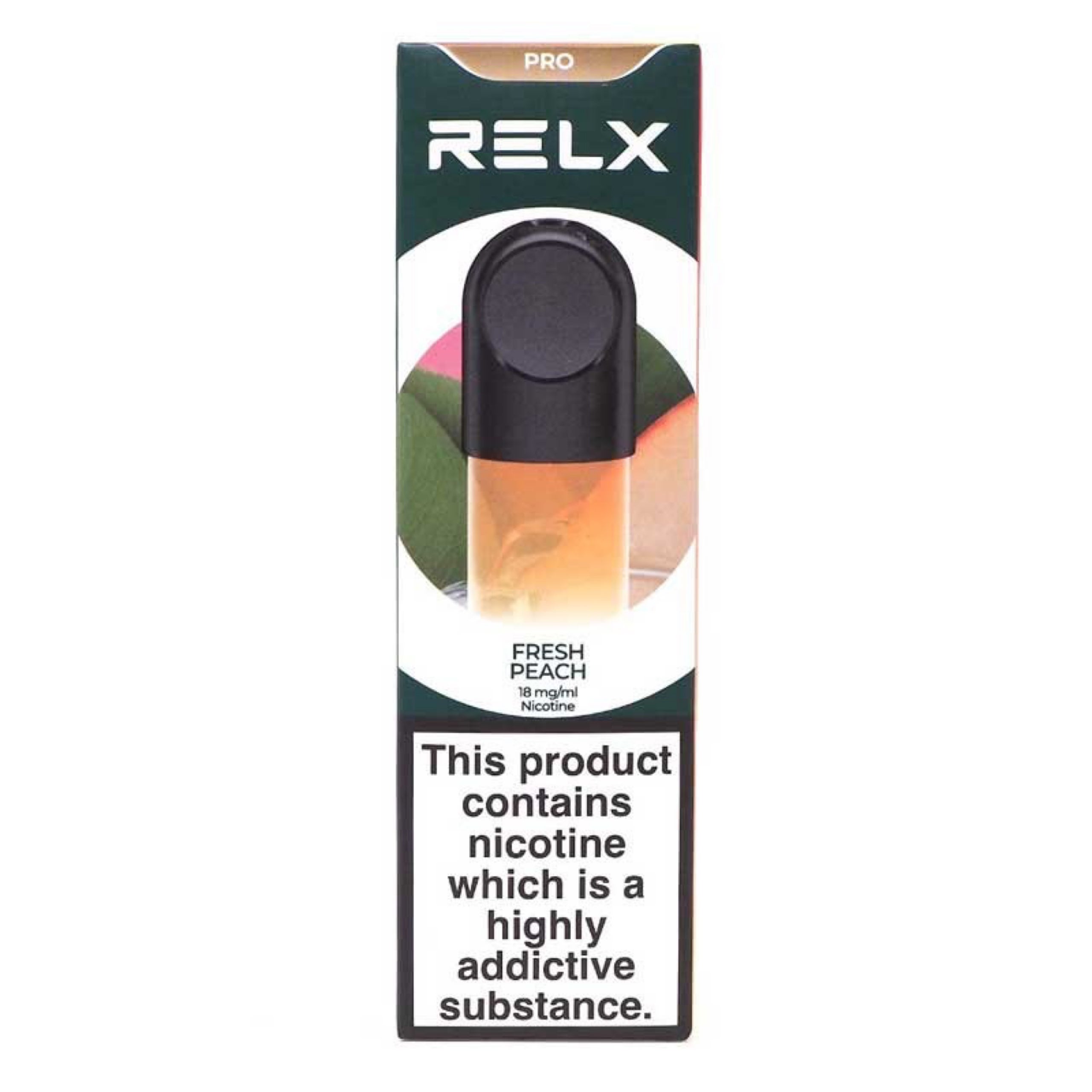 RELX 电子烟烟弹 两颗装 莹润蜜桃 RELX Pro Infinity Cotton Pods Orchard Rounds ...