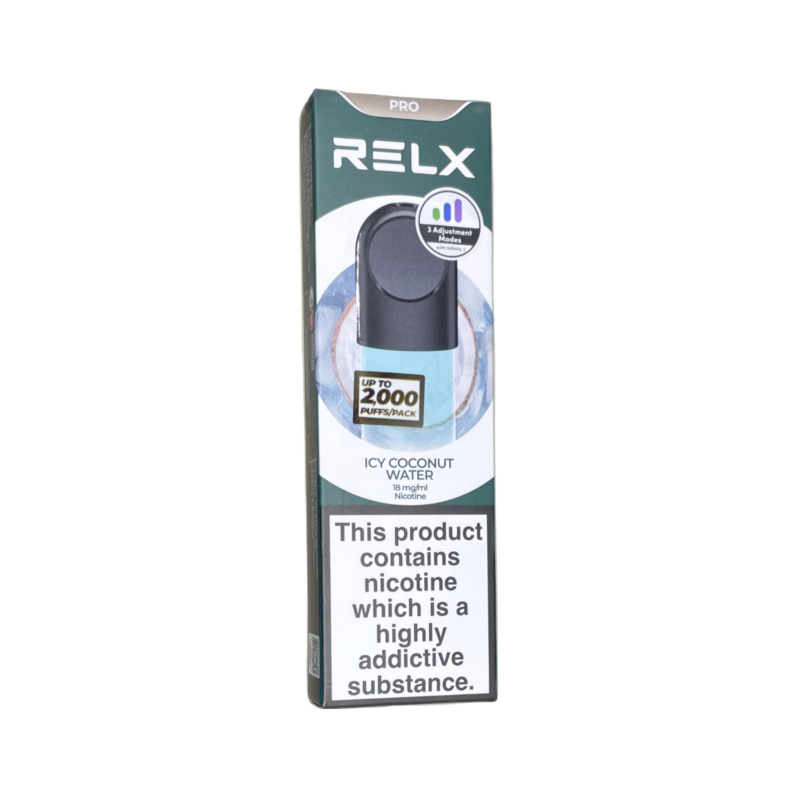 RELX 电子烟烟弹 两颗装 椰子水 RELX Infinity Pod Icy Coconut Water | UNIMART ASIAN ...