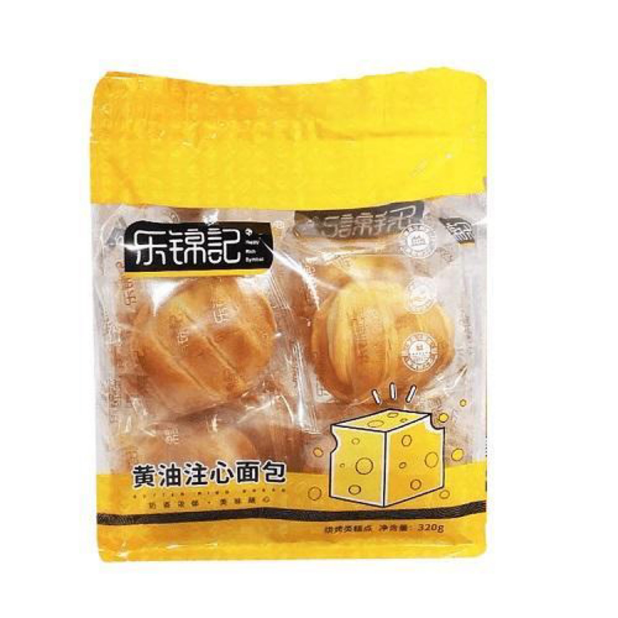 乐锦记 黄油注心面包*320g LJJ Butter Bread Cheese Flavor | UNIMART ASIAN SUPERMARKET
